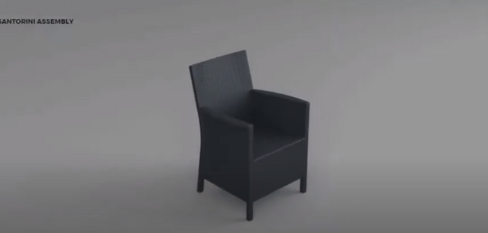 HOG Furniture How to assemble Santorini chair