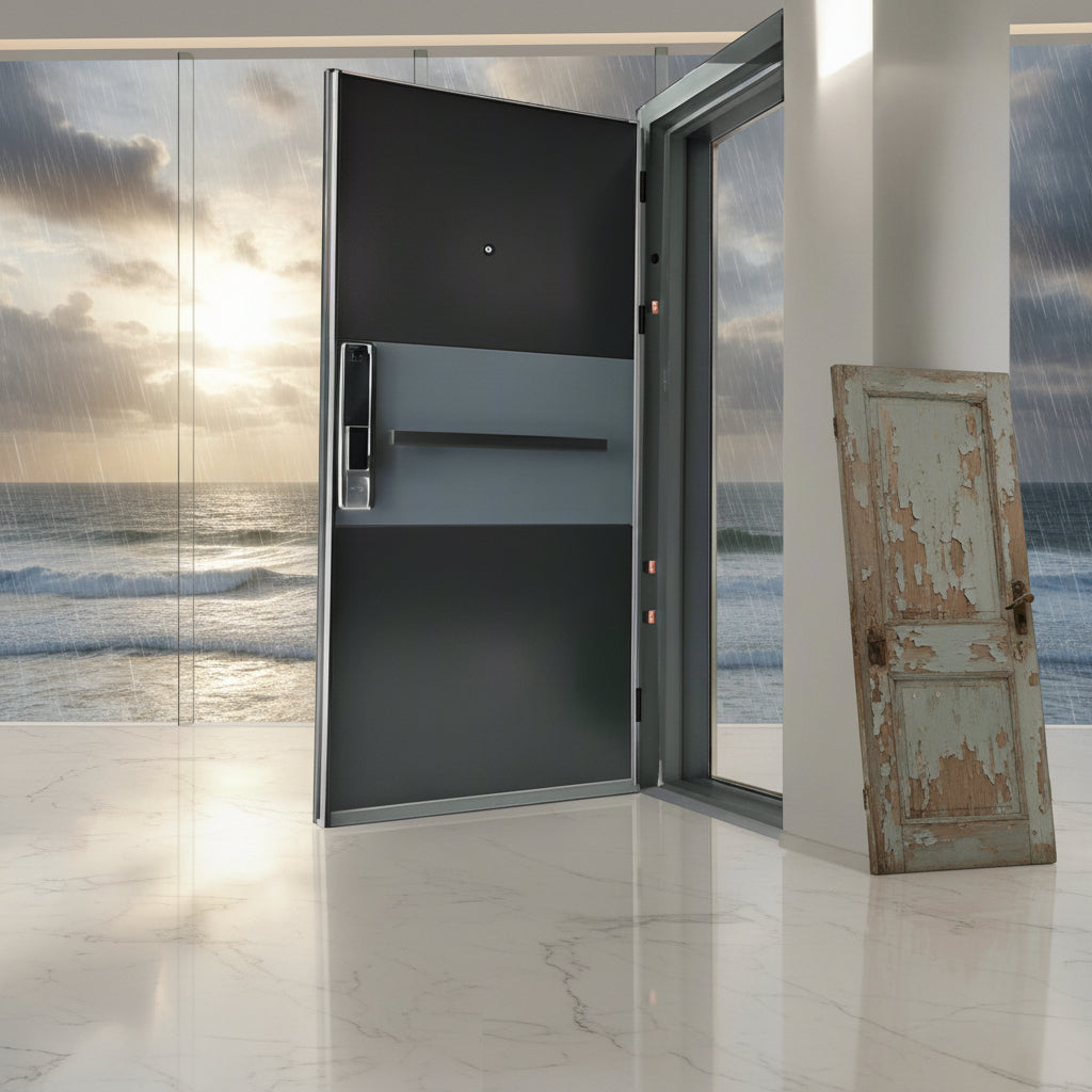 Fire and Water Resistant Security Door. Order now at HOG furniture