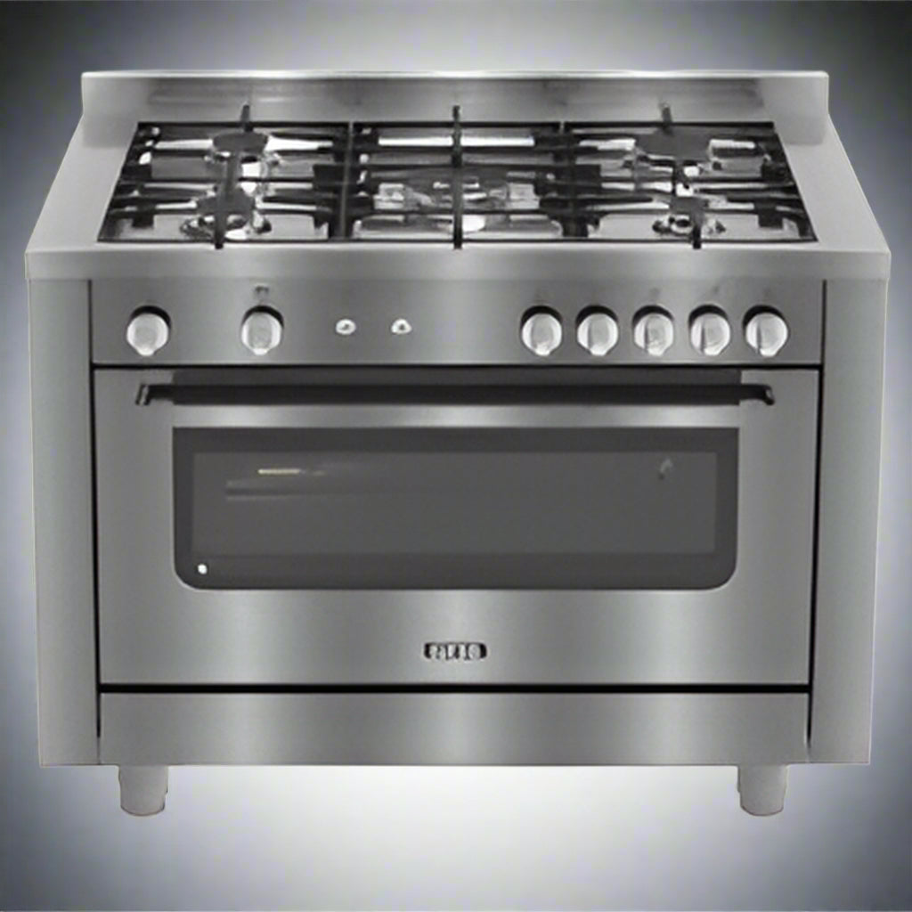 IGNIS 90 CM 5 BURNERS GAS COOKER STAINLESS STEEL Order now @HOG online