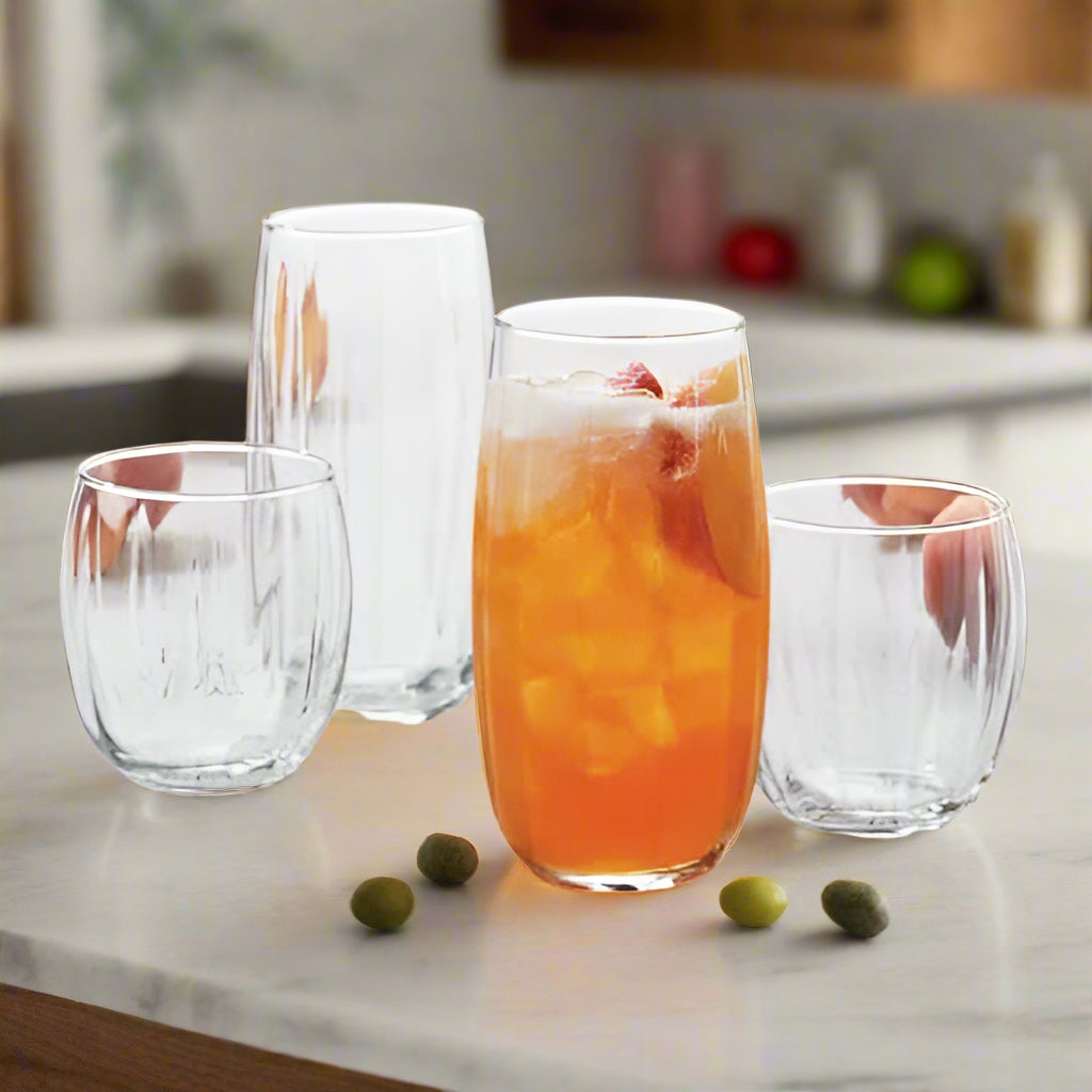 Libbey Samba 16-piece Tumbler And Rocks Glass Set. Order @HOG