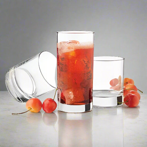 Libbey 16Pc Glassware Set - 16.3oz & 11.2oz. Order @HOG
