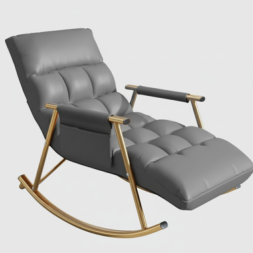 Modern Tufted Rocking Chaise Chair. Order @HOG Online