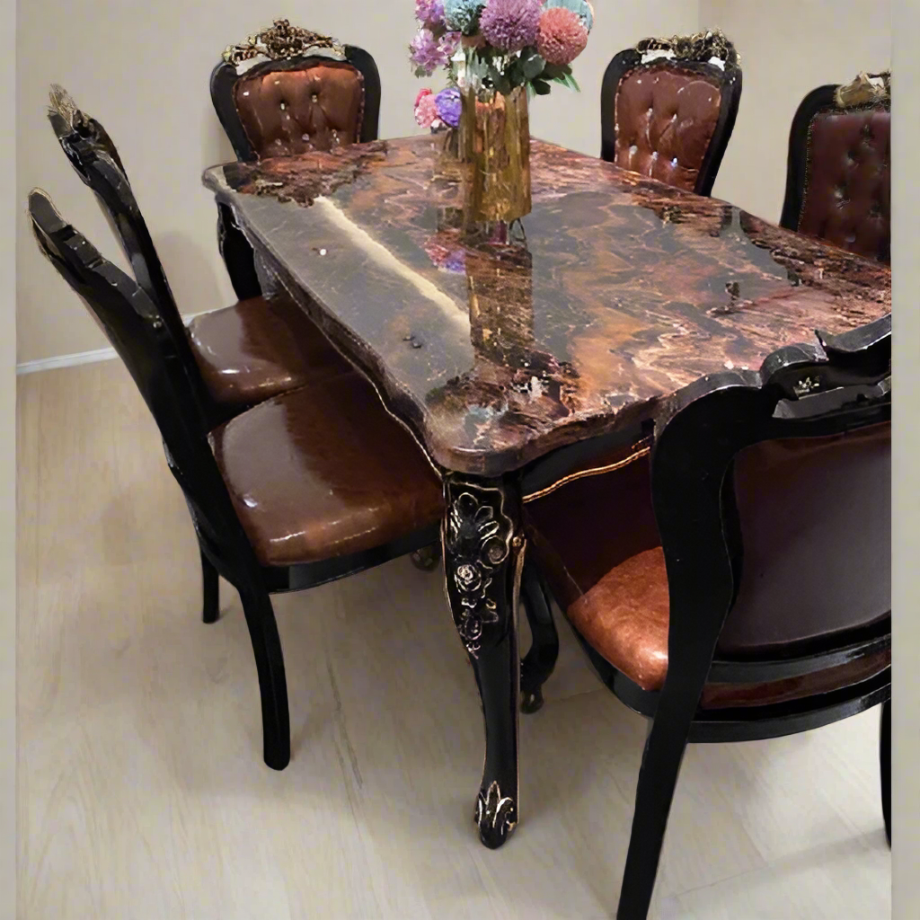 Royal Dining Set Of Table And Chairs Order @HOG Online