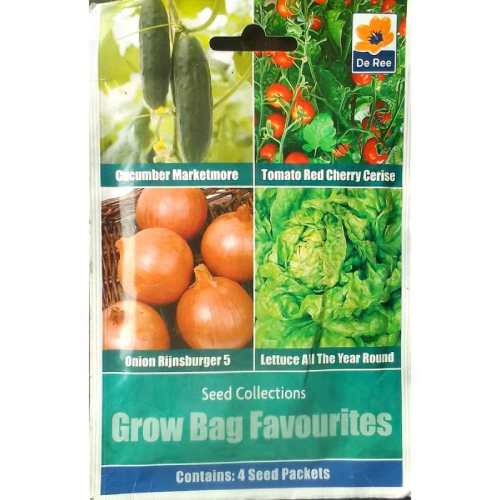 De Ree Seed Collection Grow Bag Favourites Order Now @HOG