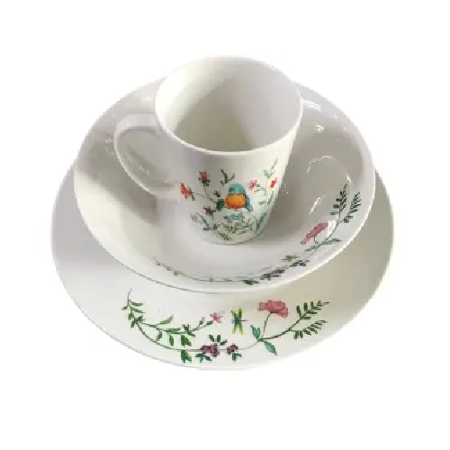 Gibson Floral Bird Ceramic Dinnerware Set Order Now @HOG