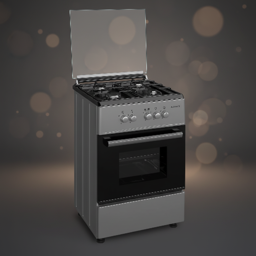 Maxi Gas Cooker 60x60 cm (4) Burners Order Now @HOG Online
