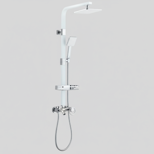 The Choice Shower System N155 White. Order @HOG Online.