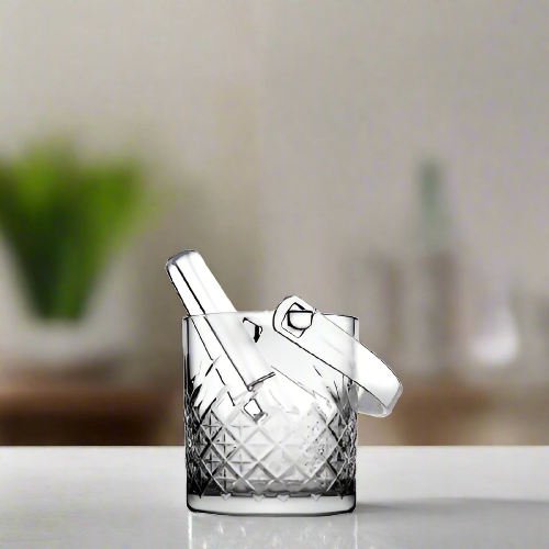 Timeless Ice-bucket With Tongs (1pc) 1000cc. Order @HOG