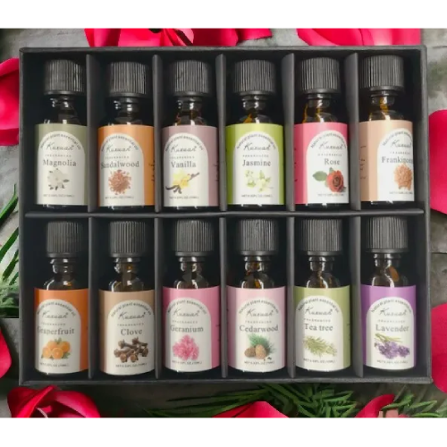 Twelve Essential Oils Gift Pack. Order @HOG Marketplace