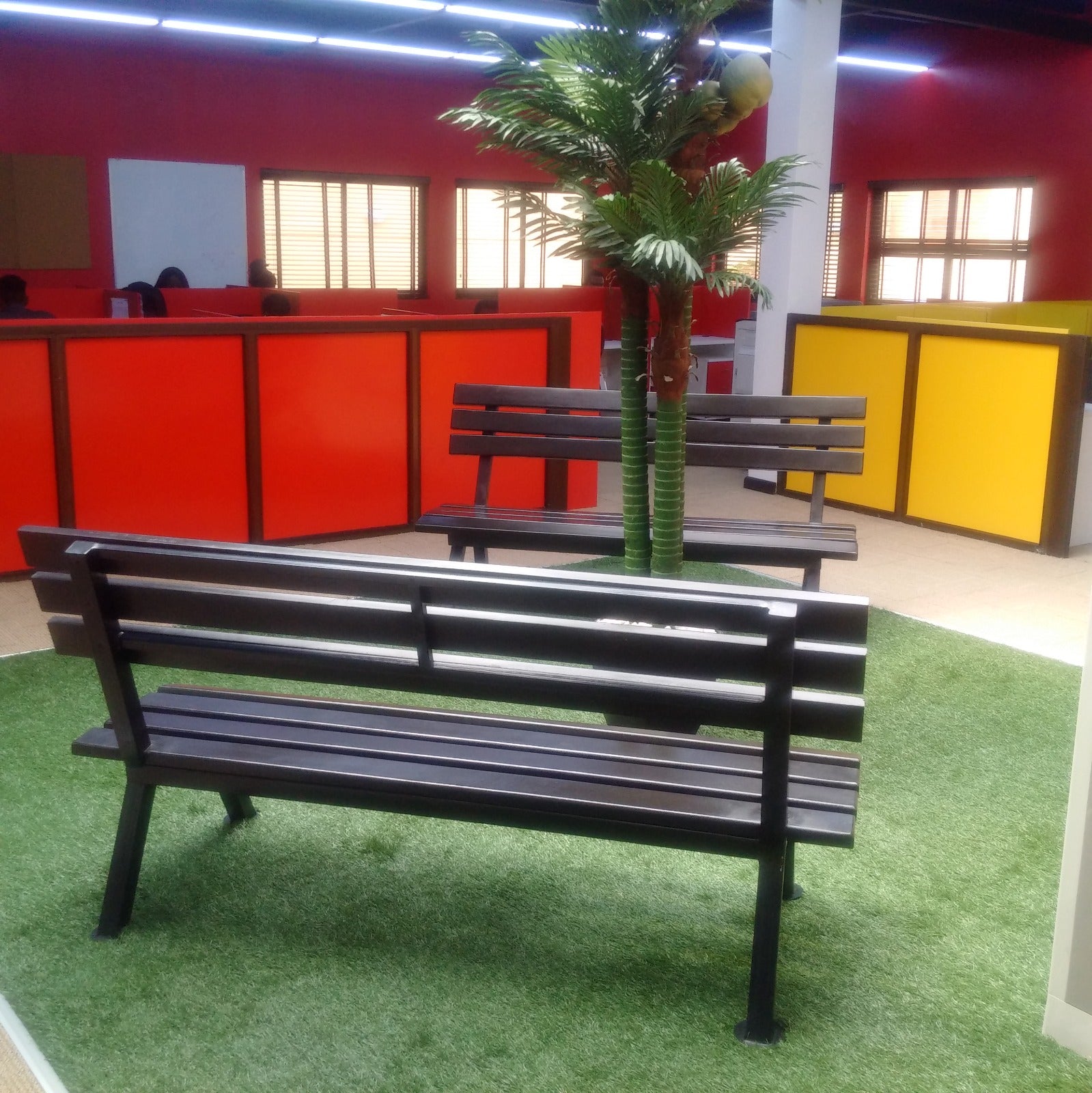 Outdoor Park Recycle Resin Bench. Order Now @HOG Online
