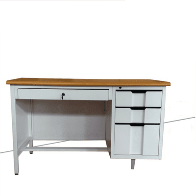 4 Feet Metal Desk. Order now @HOG online furniture.
