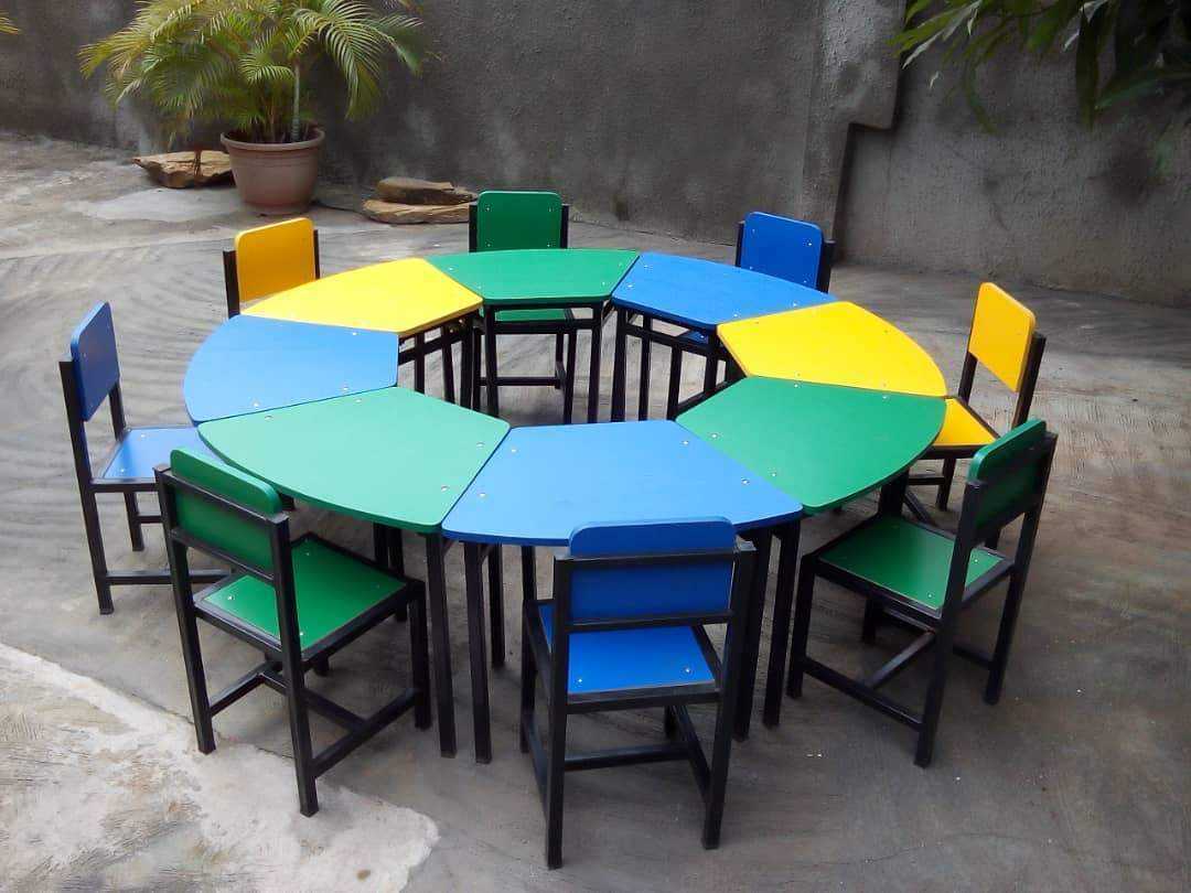8-Seat Round Student Activity Table. Order now @HOG