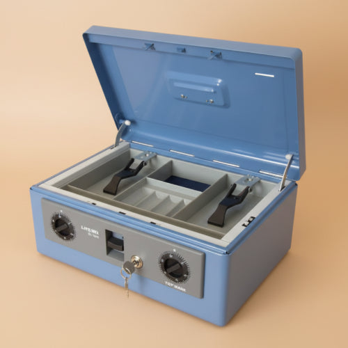 Cash Box + Key + Combination Code. Order now @HOG place