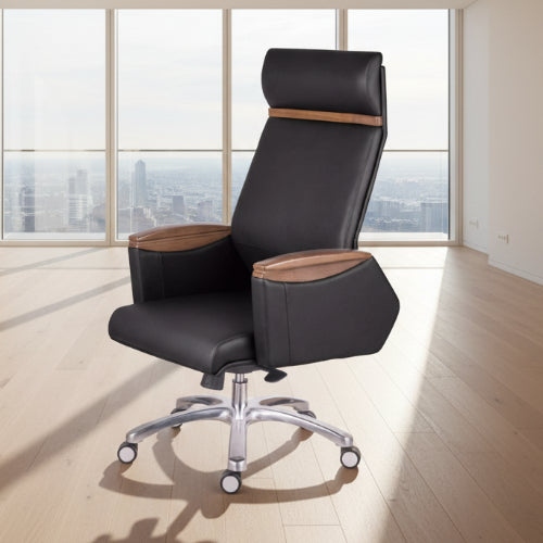 Luxury Swivel Leather Office Chair. Order @HOG Online