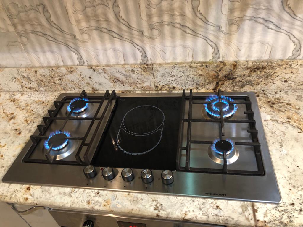 Quality 90cm Built-In Gas Hob Kitchencraft