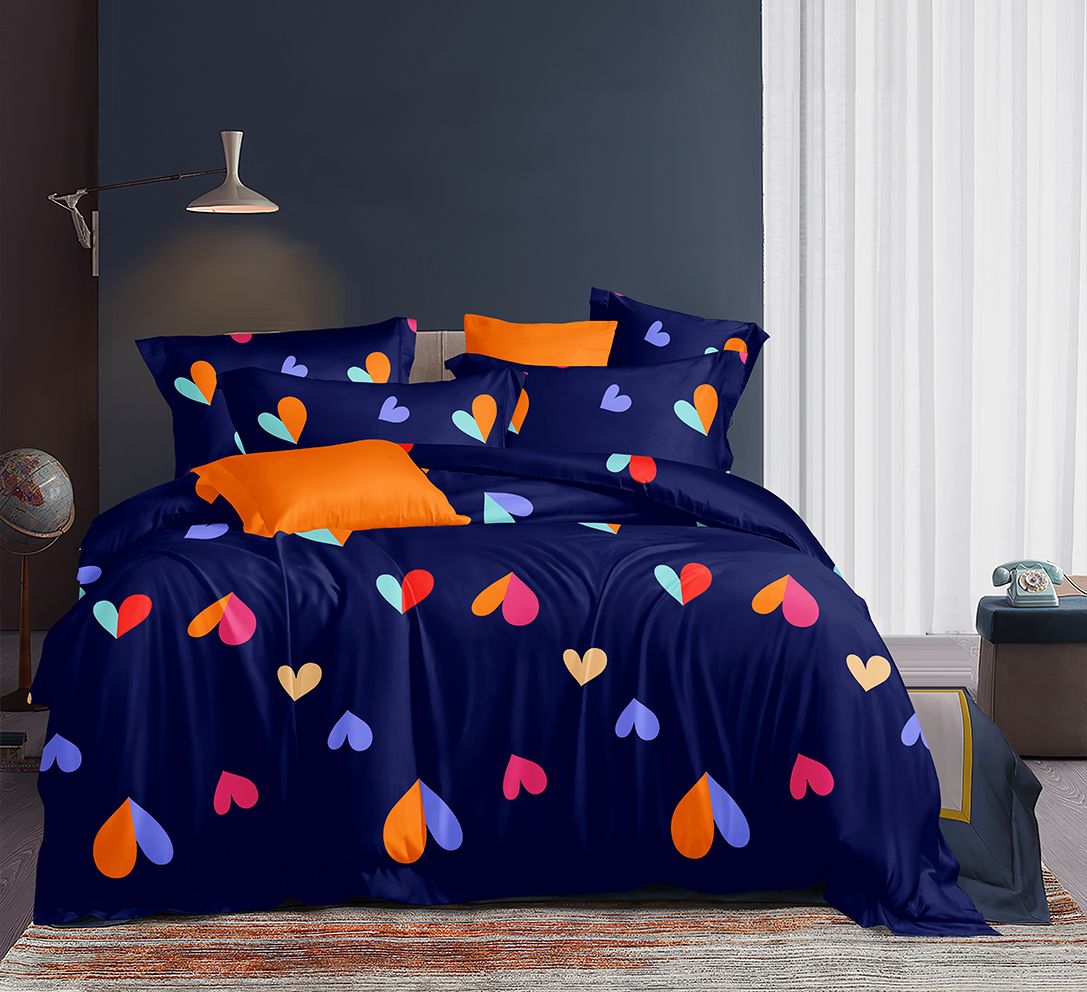 Unique Multi Color Stripes Bedding Set. Order now @HOG.