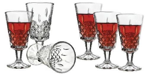 Godinger Studio Crystal 6 Footed Glasses Order Now @HOG