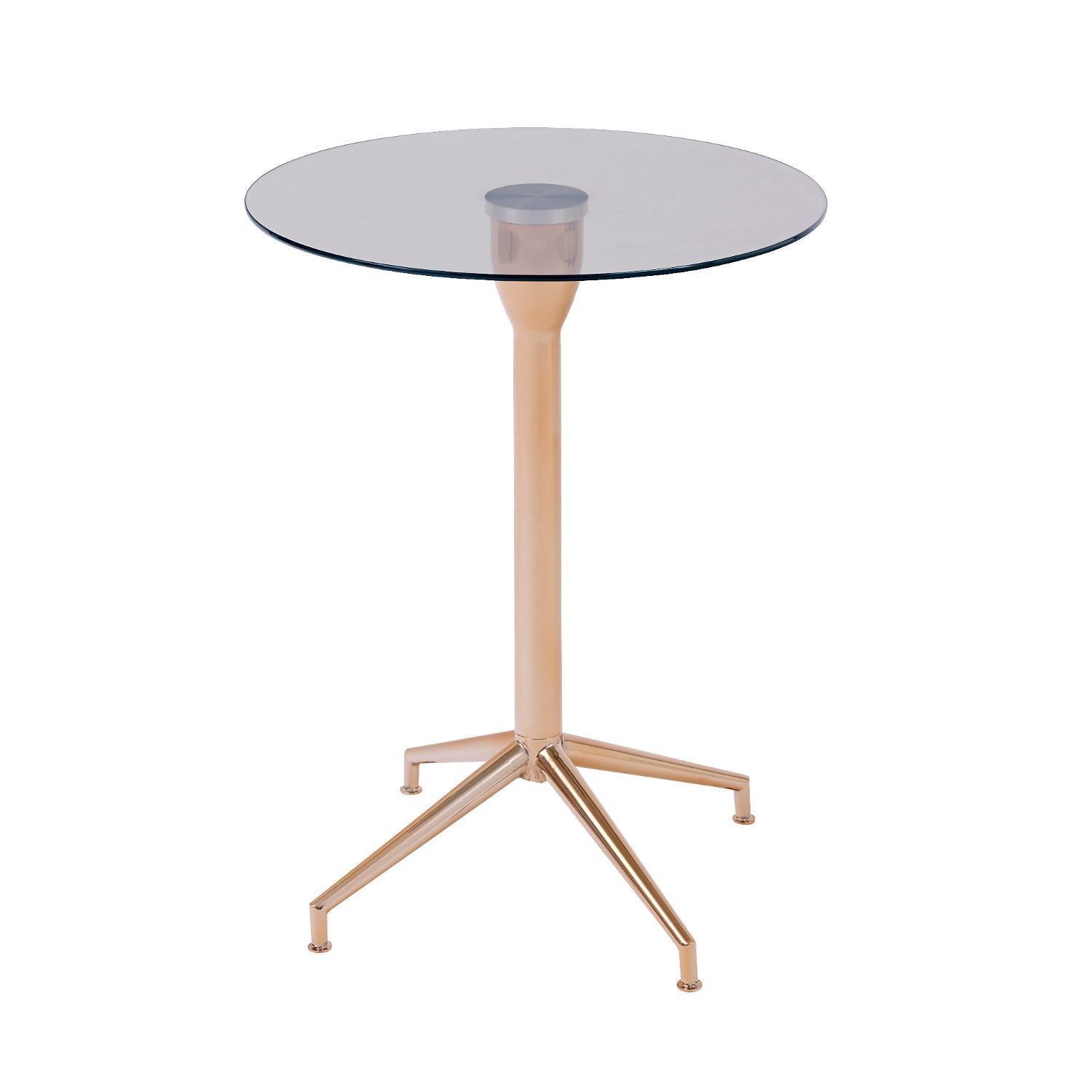 "G" shape Glass Coffee Table