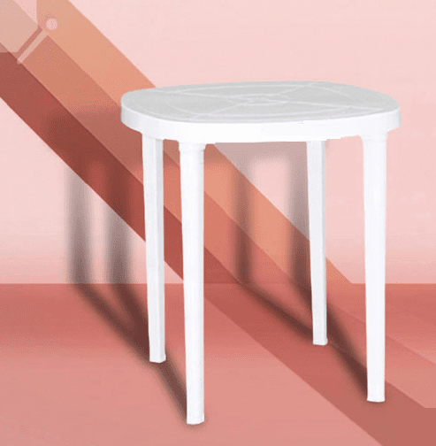 Ruby Plastic Table. Order now at HOG- marketplace.