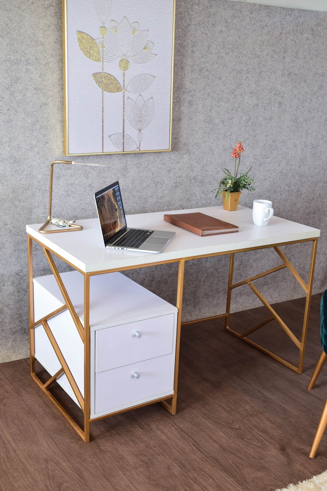 Trepiz Office Desk-4ft. Order now at HOG marketplace.